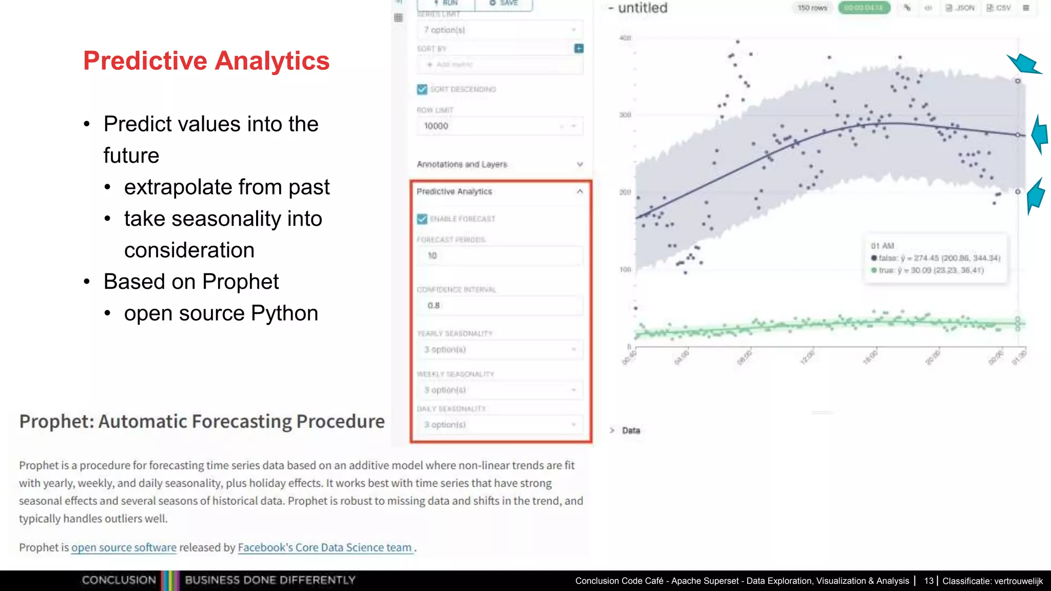 Apache Superset - open source data exploration and visualization (Conclusion Code Café, march ...