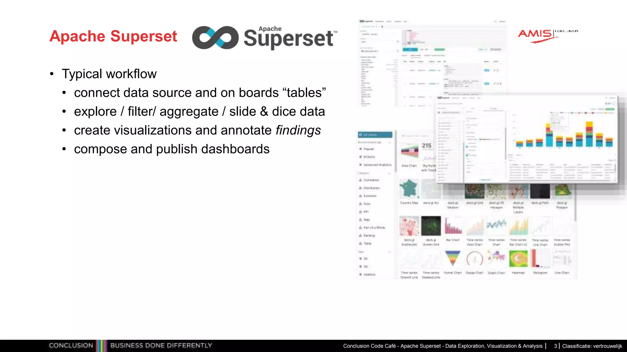 Apache Superset Open Source Data Exploration And Visualization Conclusion Code Café March 