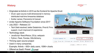 Apache Superset - open source data exploration and visualization ...