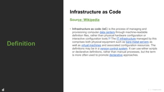 Infrastructure as Code in Large Scale Organizations | PPT