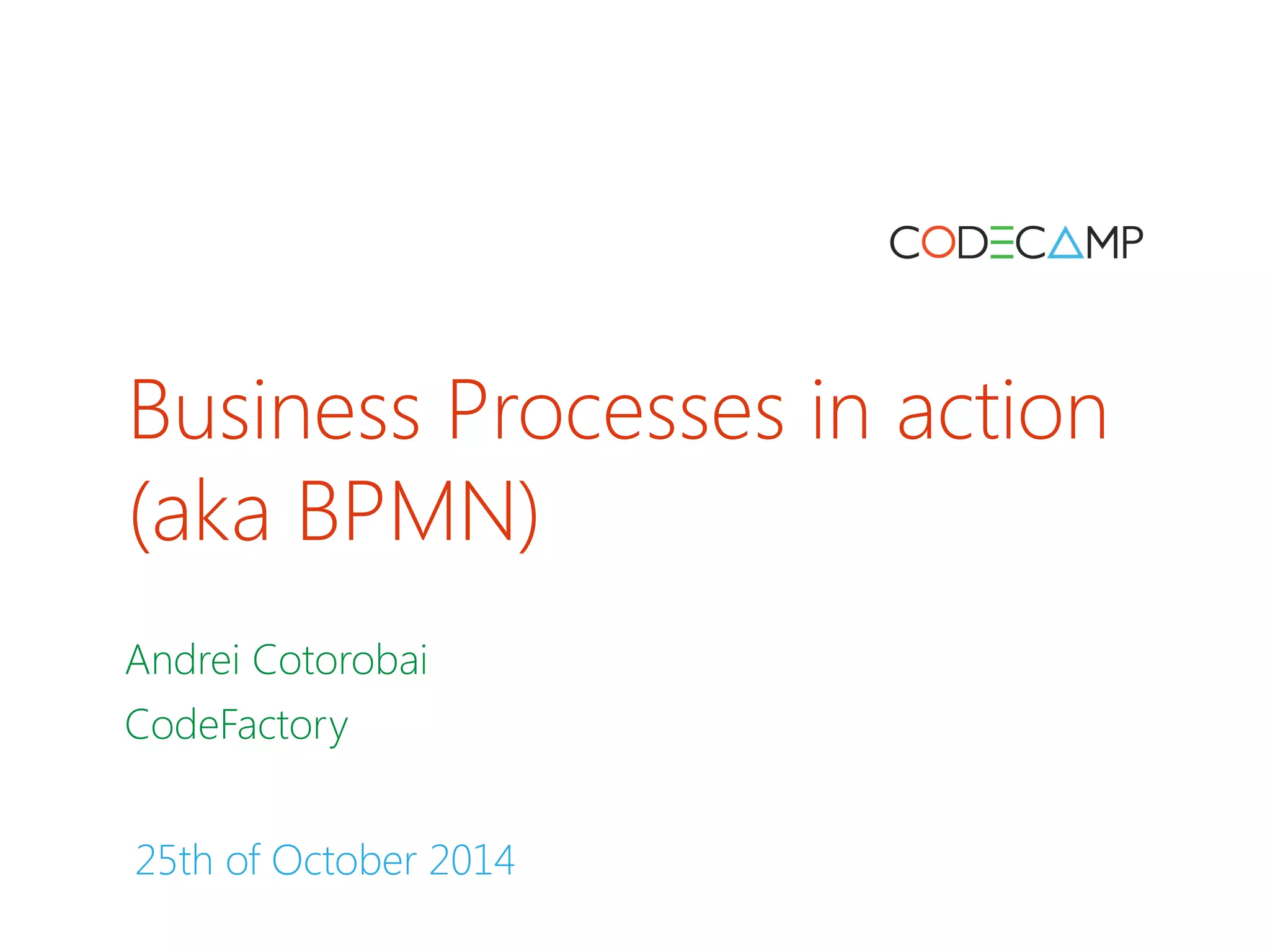 BPMN | ODP | Programming Languages | Computing