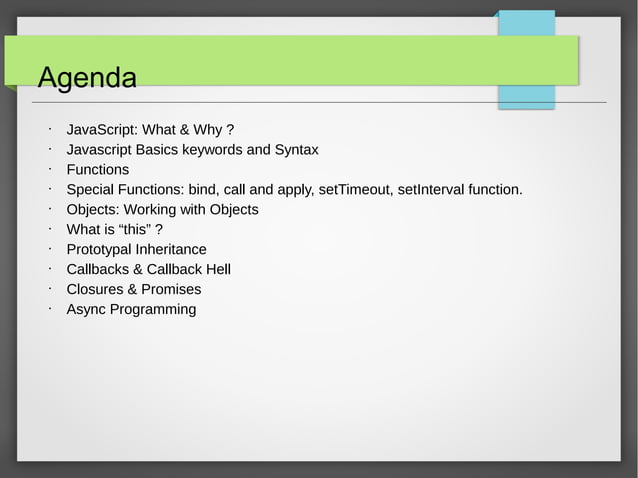 Object Oriented Javascript | ODP | Web Development | Internet