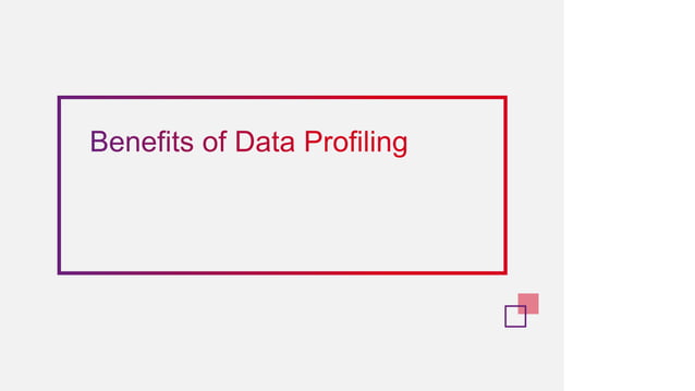 Code Camp - Data Profiling and Quality Analysis Framework | PPTX