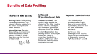 Code Camp - Data Profiling and Quality Analysis Framework | PPTX
