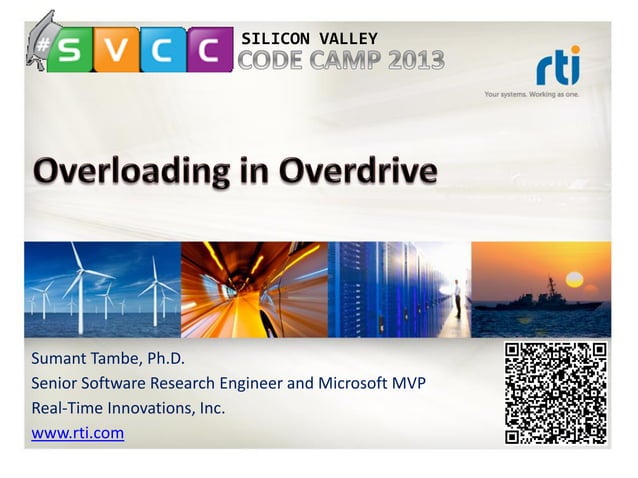 Overloading in Overdrive: A Generic Data-Centric Messaging Library for DDS | PPT