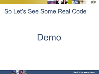 Chicago Code Camp Leverage OOXML for Powerful Document Generation | PPTX