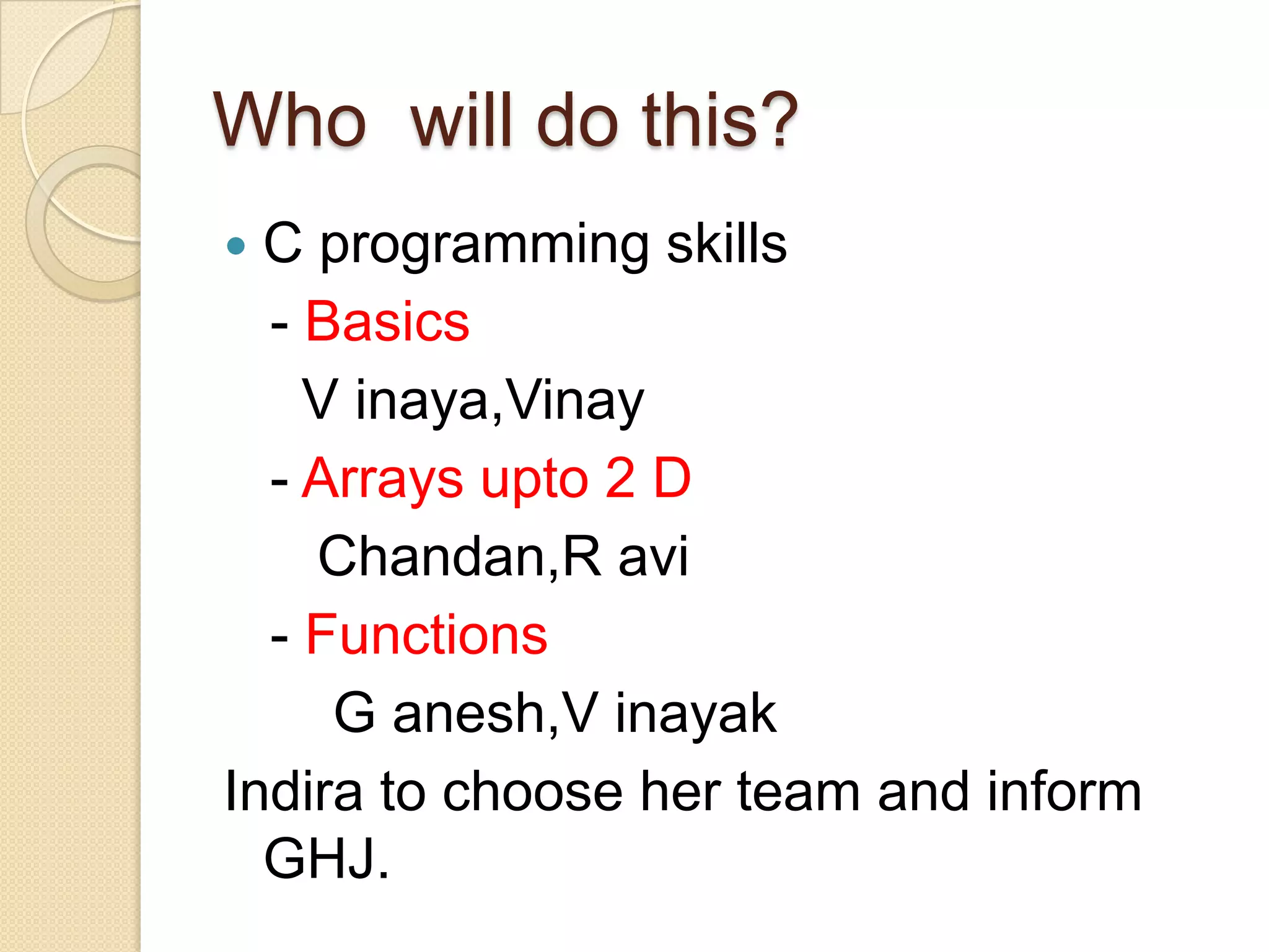 Code camp presentation | PPTX