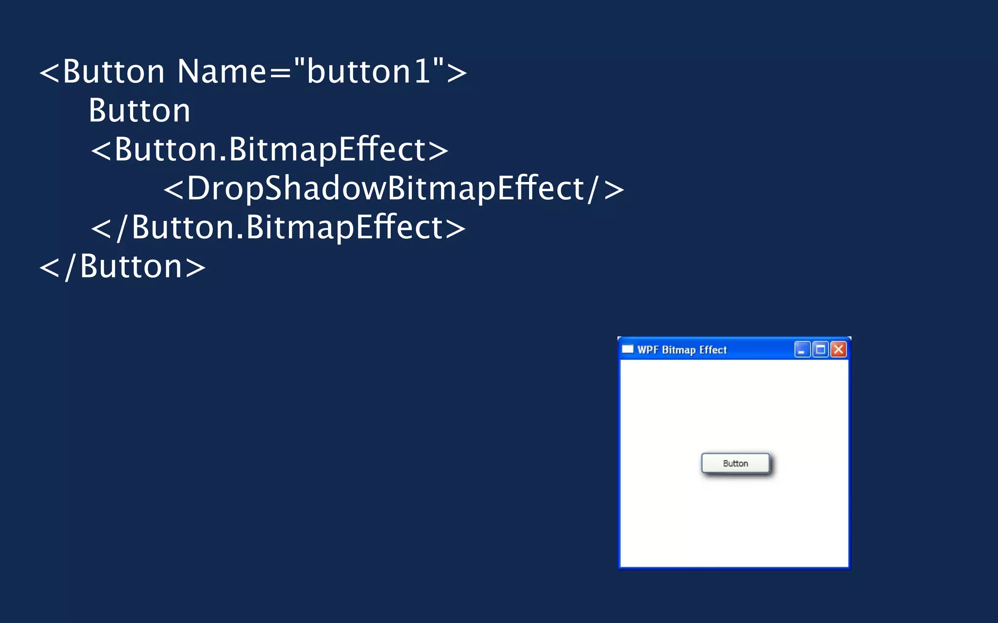 WPF Bitmap Effects | KEY
