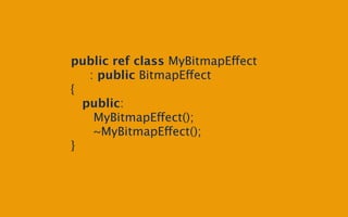 WPF Bitmap Effects | KEY