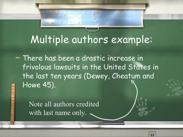 MLA Parenthetical Citations | PPT