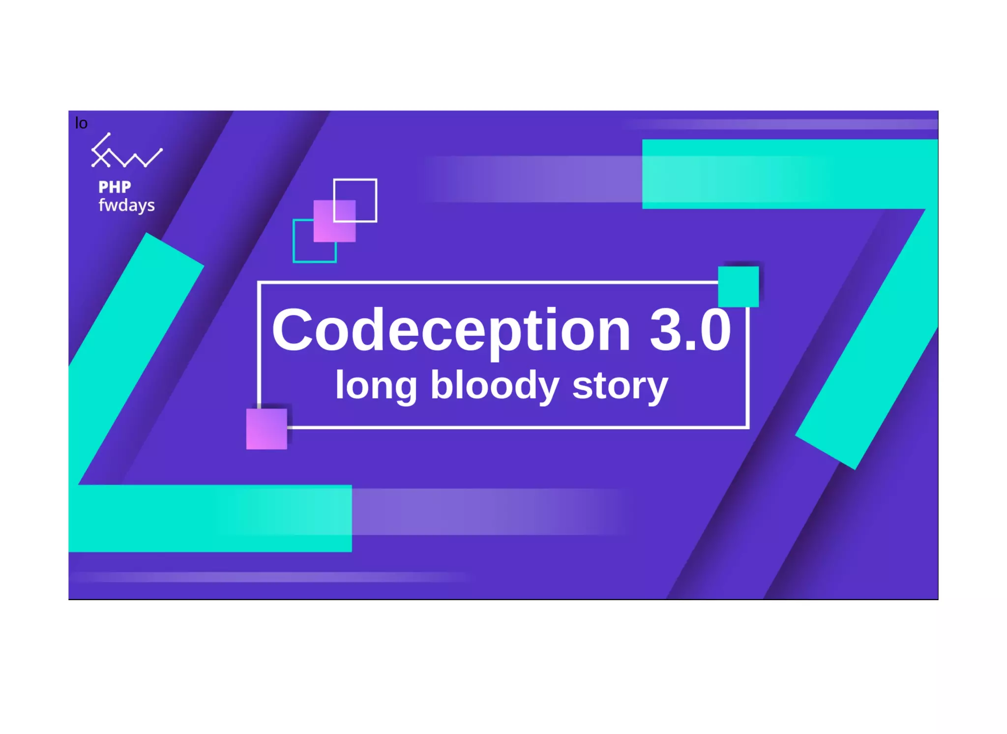 Mykhailo Bodnarchuk "The history of the Codeception project" | PPT
