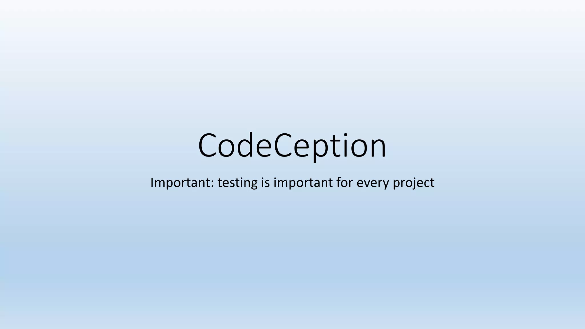 Code ceptioninstallation | PPTX | Computing | Technology & Computing