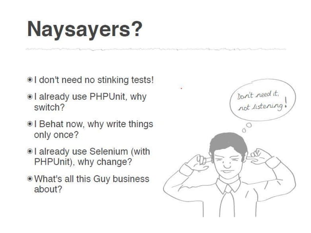 Codeception presentation | PDF | Web Development | Internet