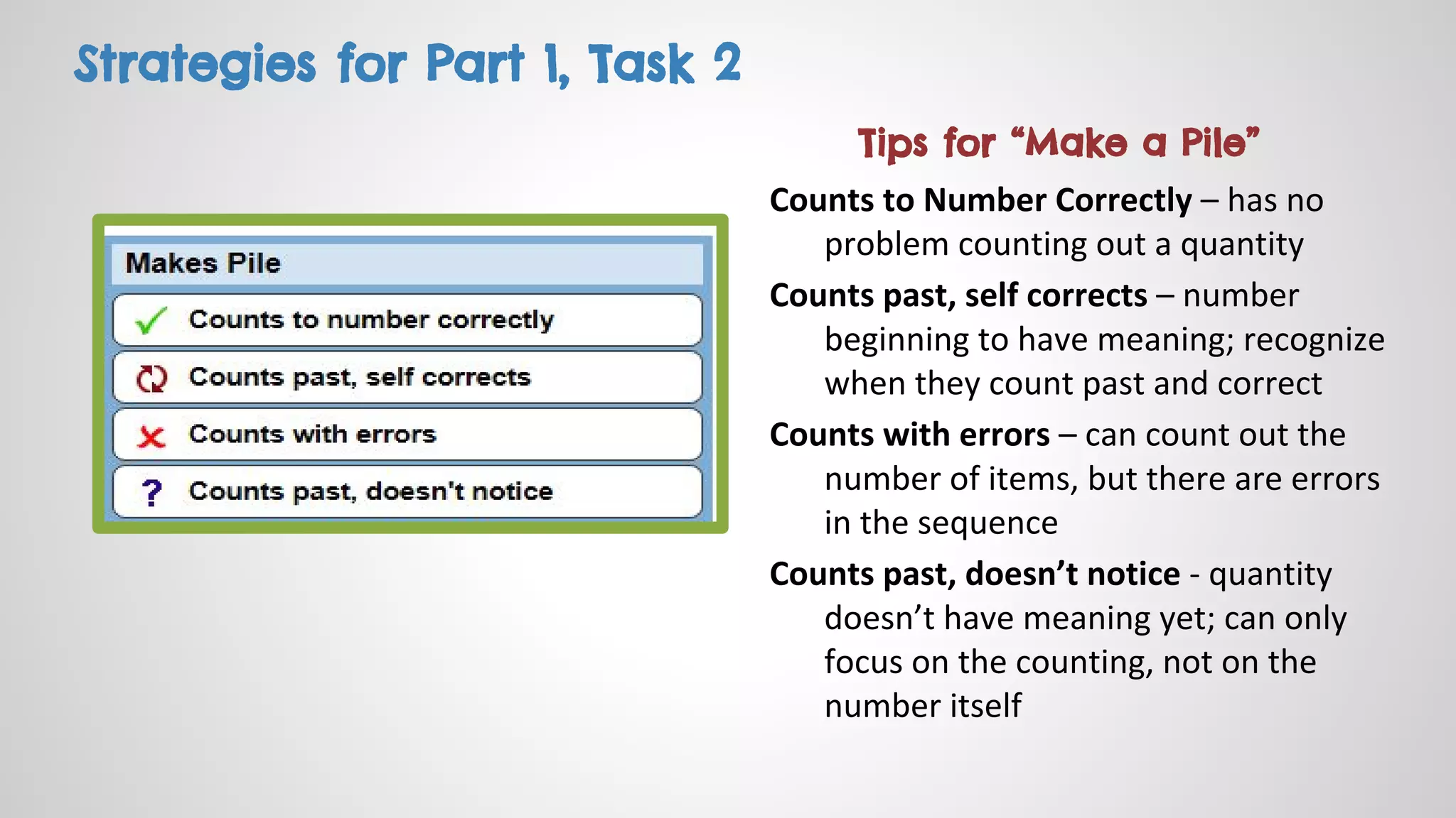 Counting Objects Decisions | PPT