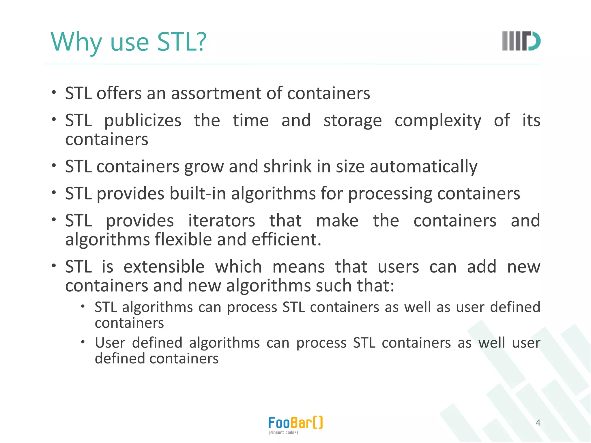 STL in C++ | PDF | Programming Languages | Computing
