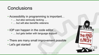 More Intuitive Programming Through Better Code Completion | PPT