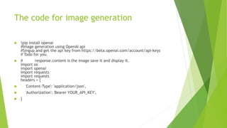 Code completion using OpenAI APIs.pptx