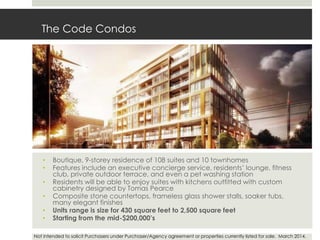 Code Condos - New Boutique Condos & Towns in Forest Hill. Register with ...