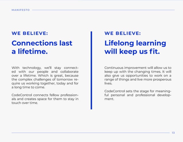 CodeControl Culture Playbook | PPT