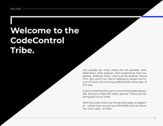 CodeControl Culture Playbook | PPT