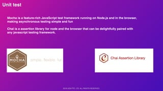 Code convention and unit test nodejs | PDF