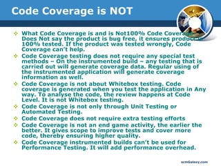 Code coverage & tools | PDF | Programming Languages | Computing