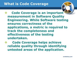 Code coverage & tools | PDF | Programming Languages | Computing