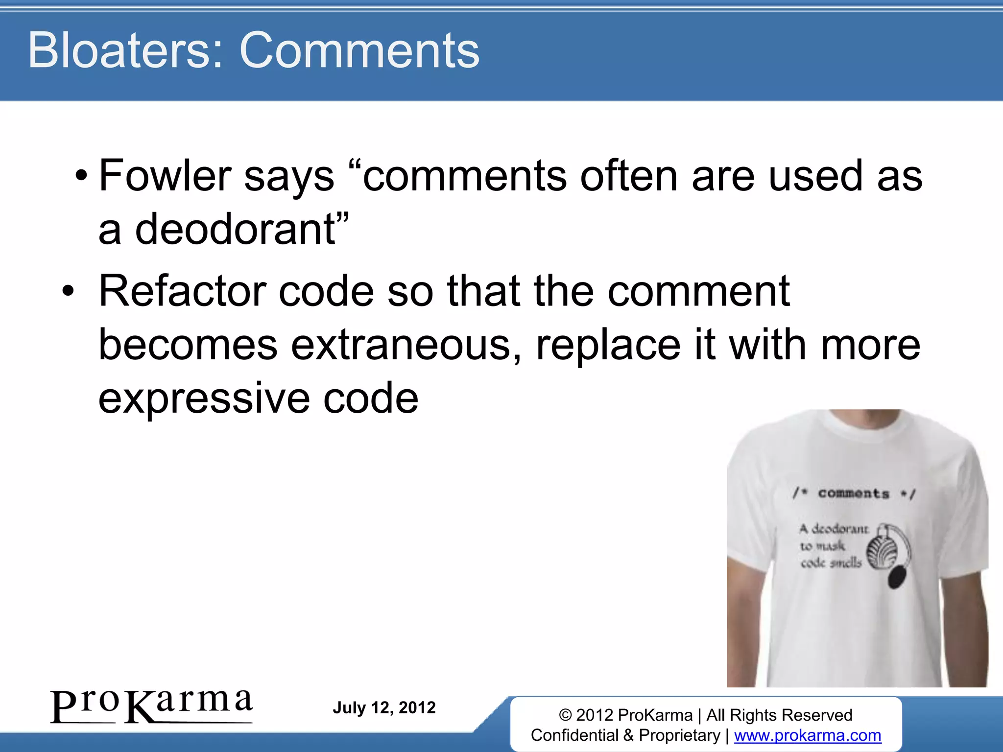 Code Craftsmanship | PPT
