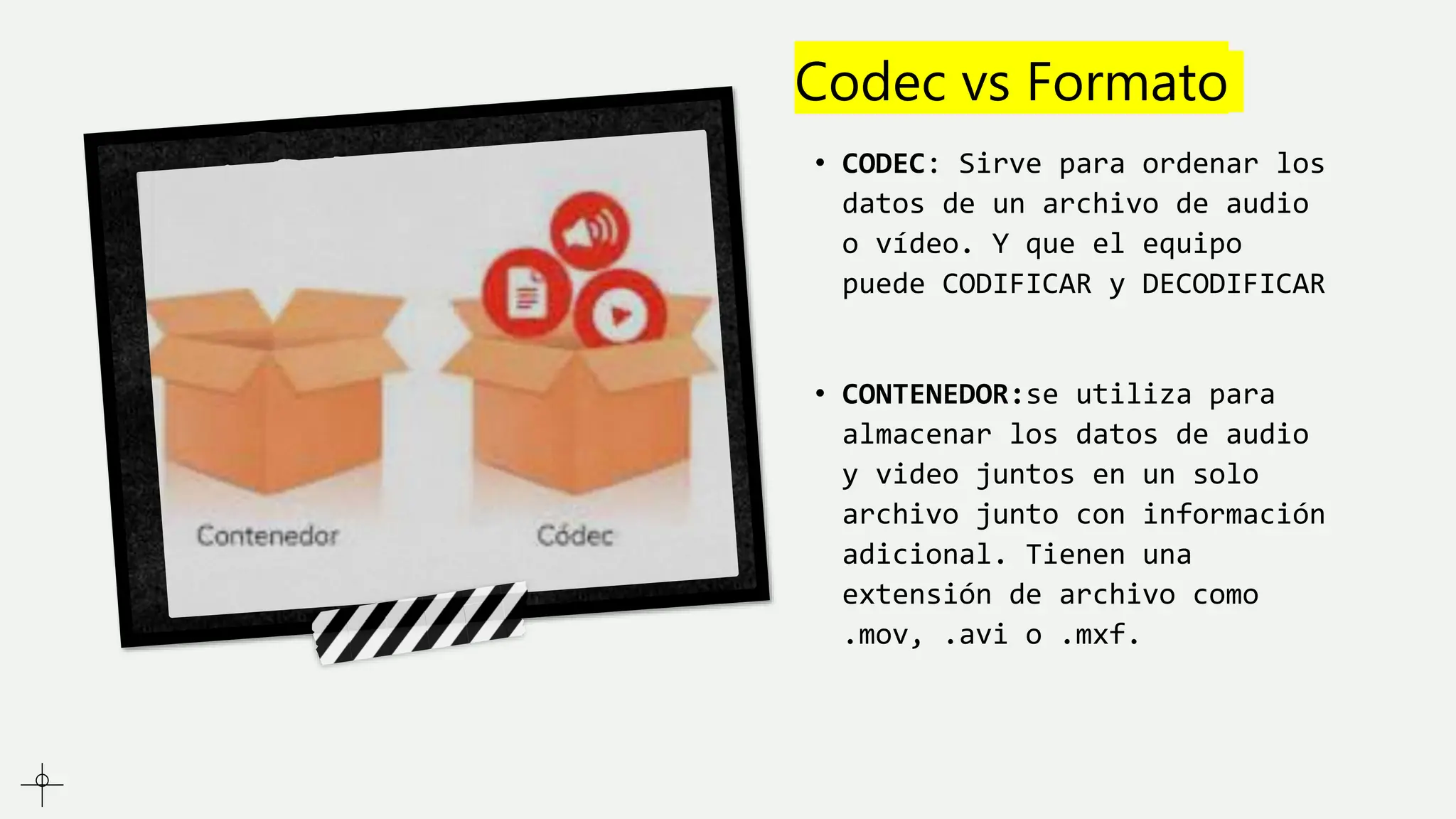 ¿Que son los Codecs y formatos de Video? | PPT | Descarga Gratuita