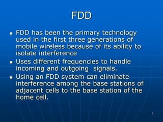 Code division duplexing | PPTX