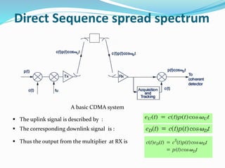Code Division Multiple Access.pptx | Computer Networking | Computing