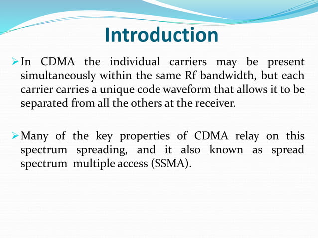 Code Division Multiple Access.pptx | Computer Networking | Computing