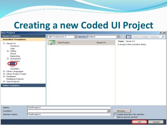 Coded Ui Lesson 1 Overview