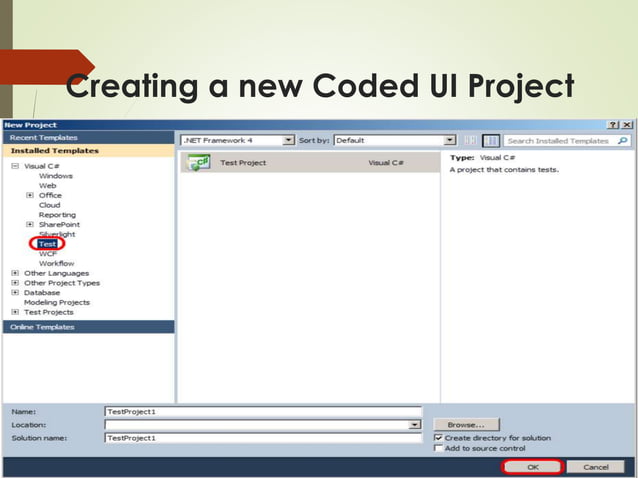 Coded Ui In A Nutshell Pptx Web Development Internet