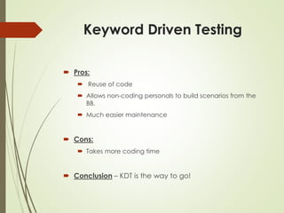 Coded ui in a nutshell | PPTX | Web Development | Internet