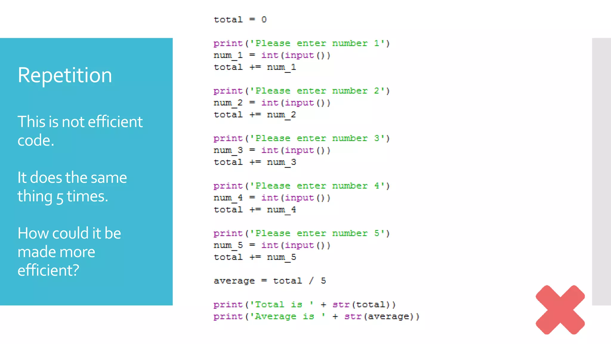 N5 Code Efficiency | PPTX