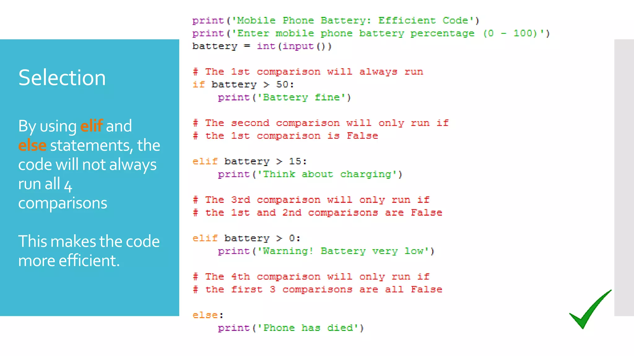 N5 Code Efficiency | PPTX