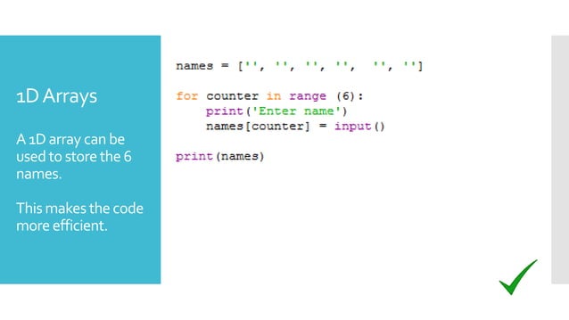 N5 Code Efficiency | PPTX