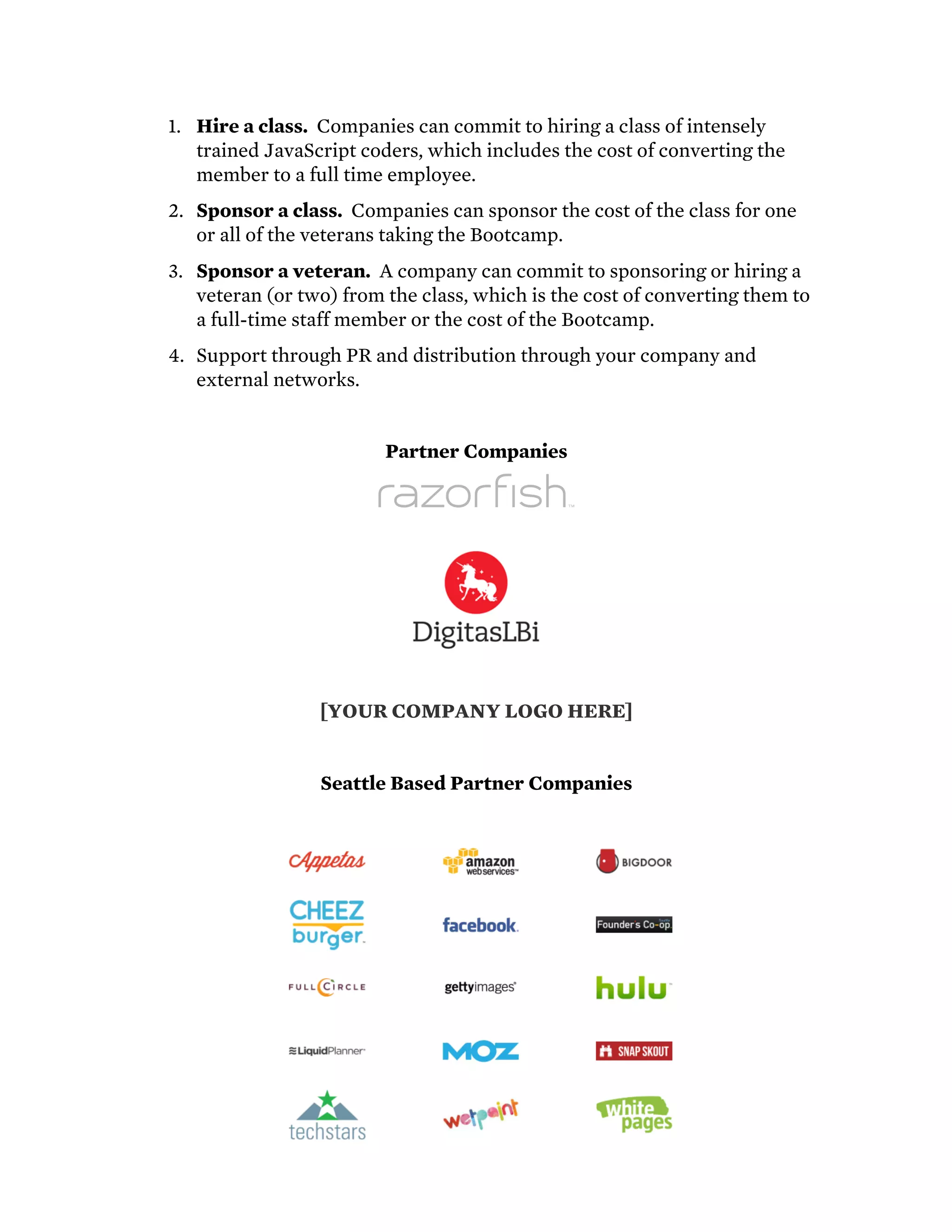 Code Fellows – Veteran Program --> Serve. Learn Code. Get A Job. | PDF | Web Development | Internet