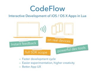 CodeFlow, an advanced IDE for Lua | PPT
