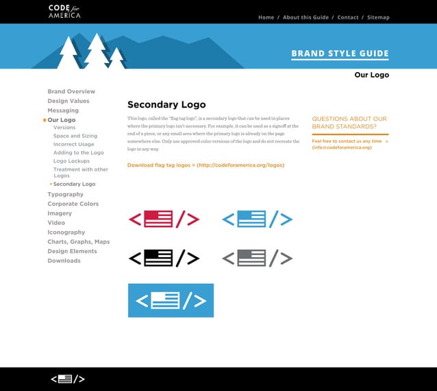 Code for America Communications Style Guide | PDF