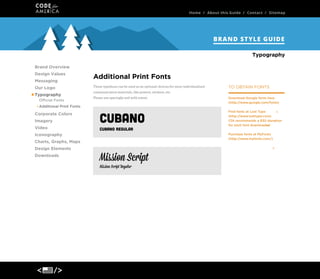 Code for America Communications Style Guide | PDF