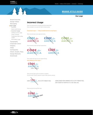 Code for America Communications Style Guide | PDF