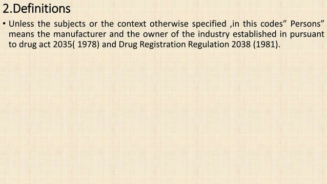 Code for Manufacture of Drugs (1).pdf | Pharmaceutical Industry ...