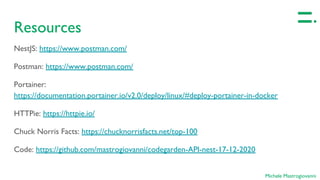 Codegarden - API economy (NestJs) | PPT