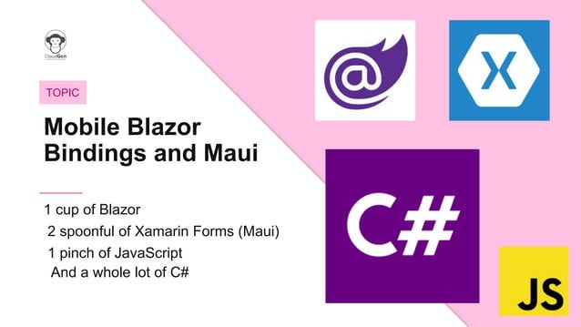 Codegen2021 blazor mobile | PPT