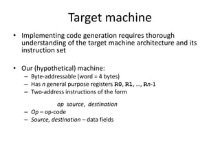 Code generation | PPT