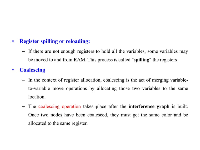 Code Generation In Compiler Design Ppt