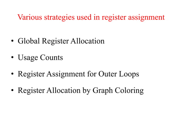 Code generation in Compiler Design | PDF