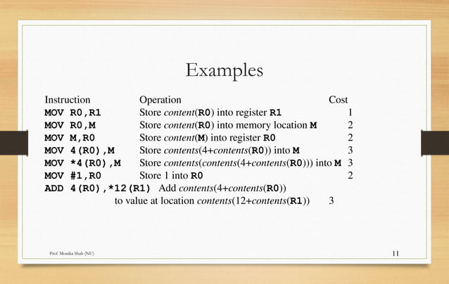 Code Generation Part 1 In Compiler Construction Ppt